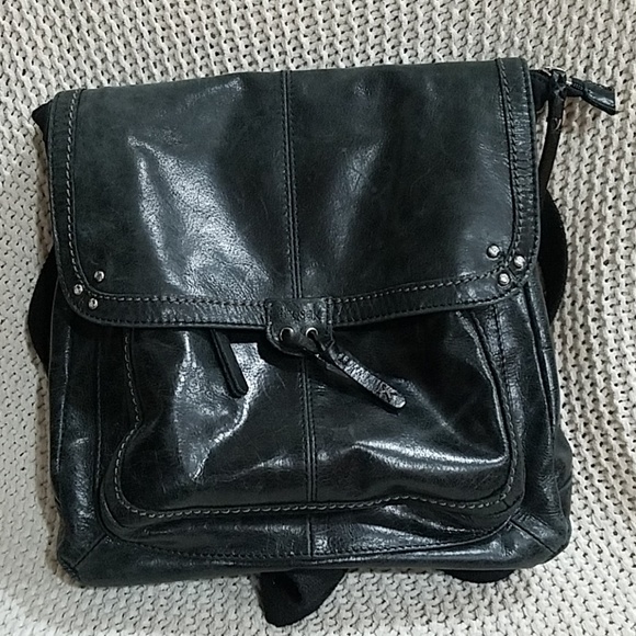 The Sak | Bags | The Sak Green Ventura Leather Backpackcrossbody Bag ...